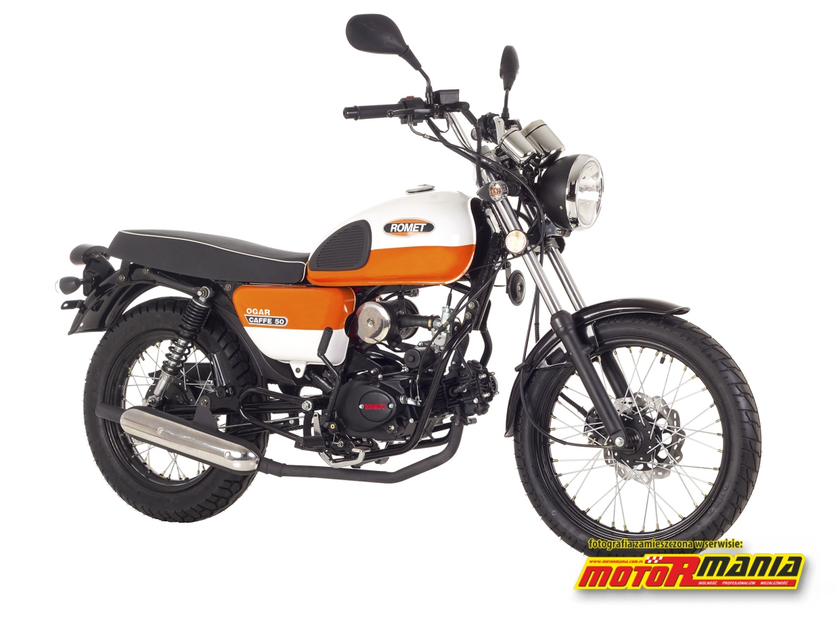 Nowy Romet Ogar Caffe w stylu café racer! - MotoRmania