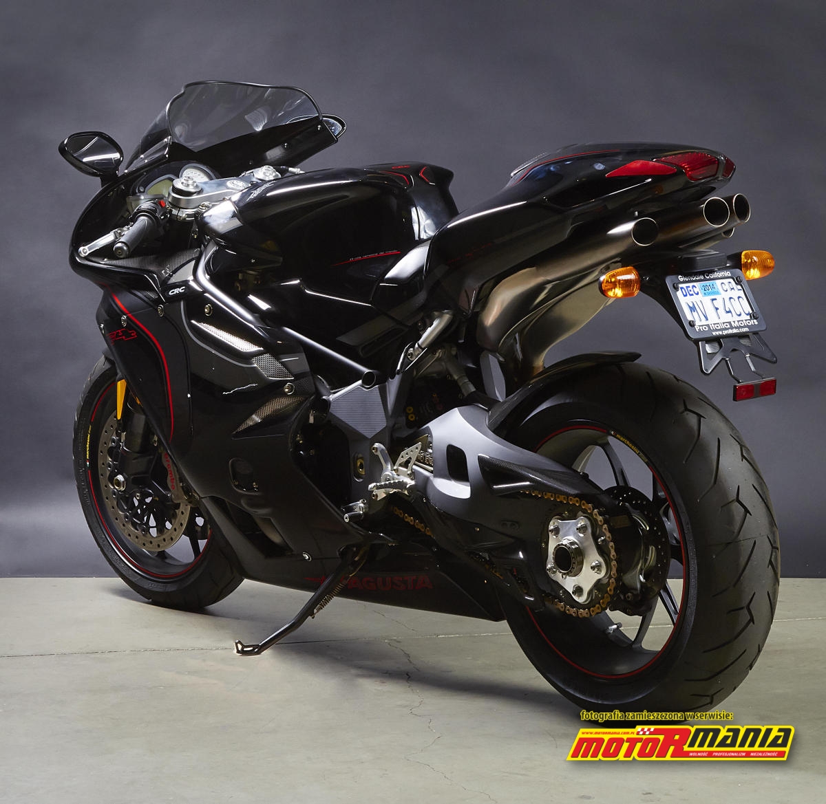 Limitowana MV Agusta F4CC od Petera Fondy za ćwierć miliona - okazja ...